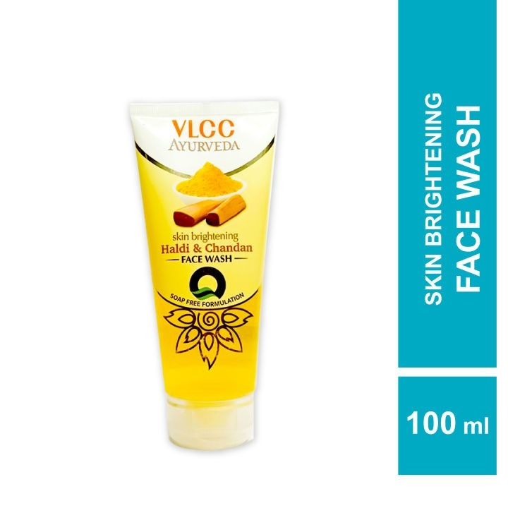 AYURVEDA VLCC FACE WASH NEEM,CHANDAN,KESAR,TULSI,HALDI,ALOVERA GEL FACE ...
