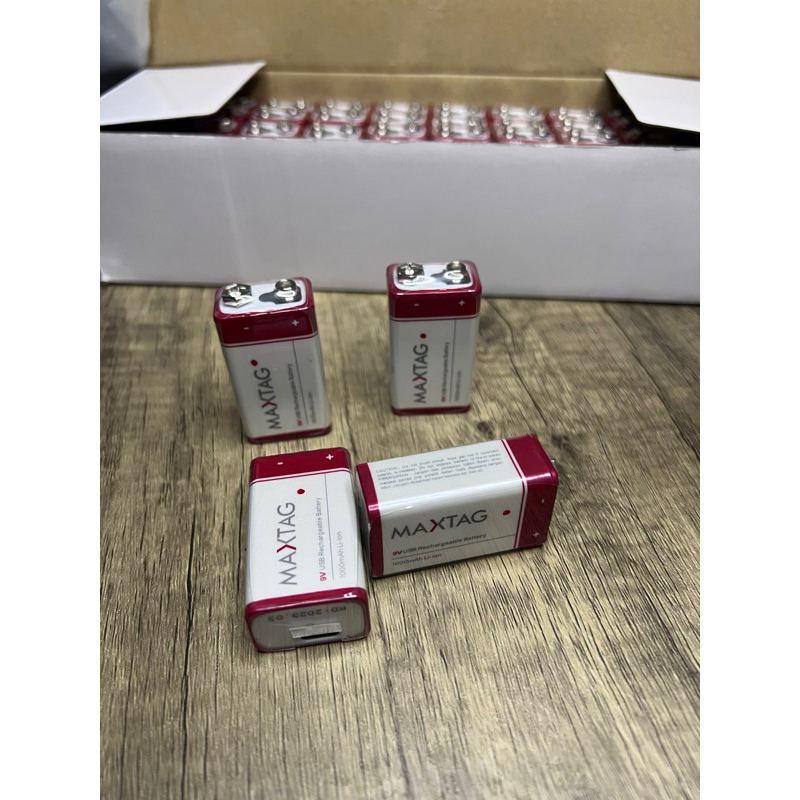 Rechargeable USB Battery 9V Smarttag | Shopee Malaysia