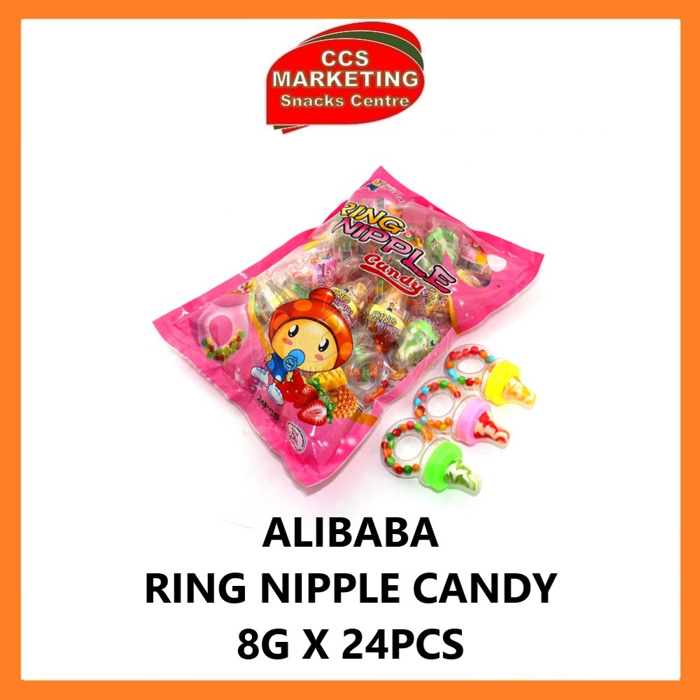 CCS Alibaba Ring Nipple Candy ( 8g x 24pcs ) | Shopee Malaysia