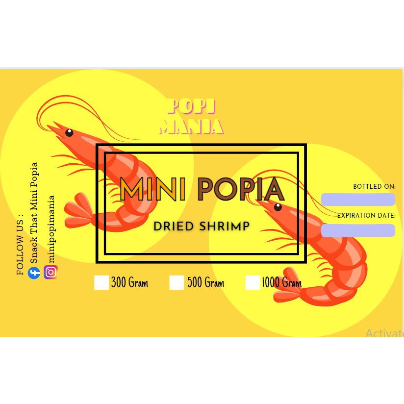 MINI POPIA GULUNG UDANG KERING | Shopee Malaysia