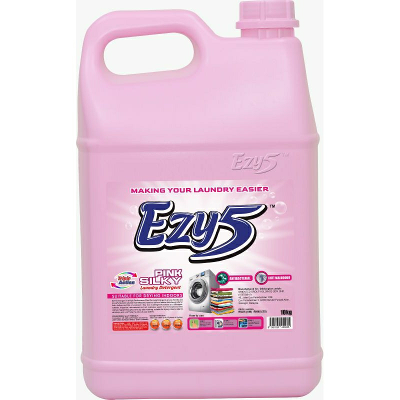 Sabun ezy5 basuh baju wangi sangat dan jimat 5 in 1 mewangi pakaian ...