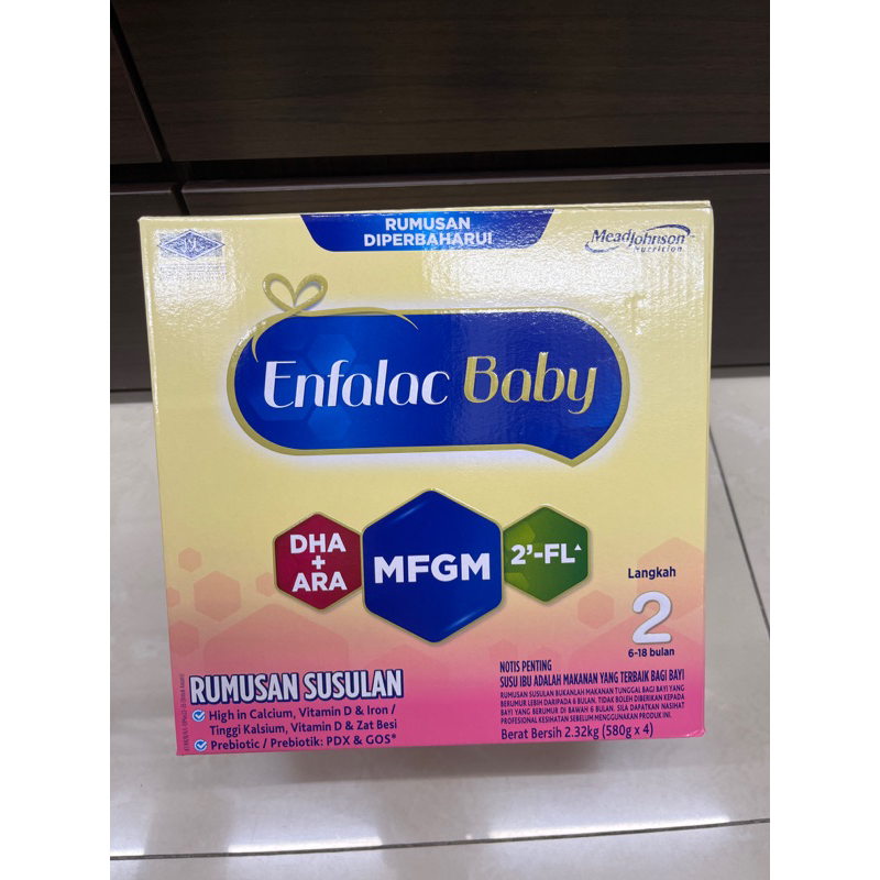 Enfalac Baby Step 2 (2.32kg) NEW PACKING Exp-06/2025 | Shopee Malaysia