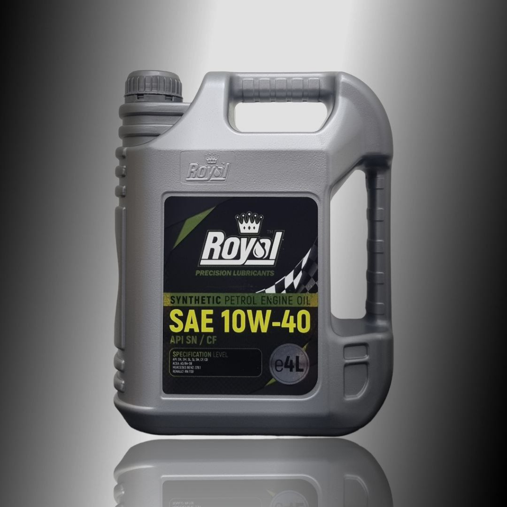 Royal Semi Synthetic Petrol Engine Oil SAE 10W-40 API SN/CF (4L) | Shopee Malaysia