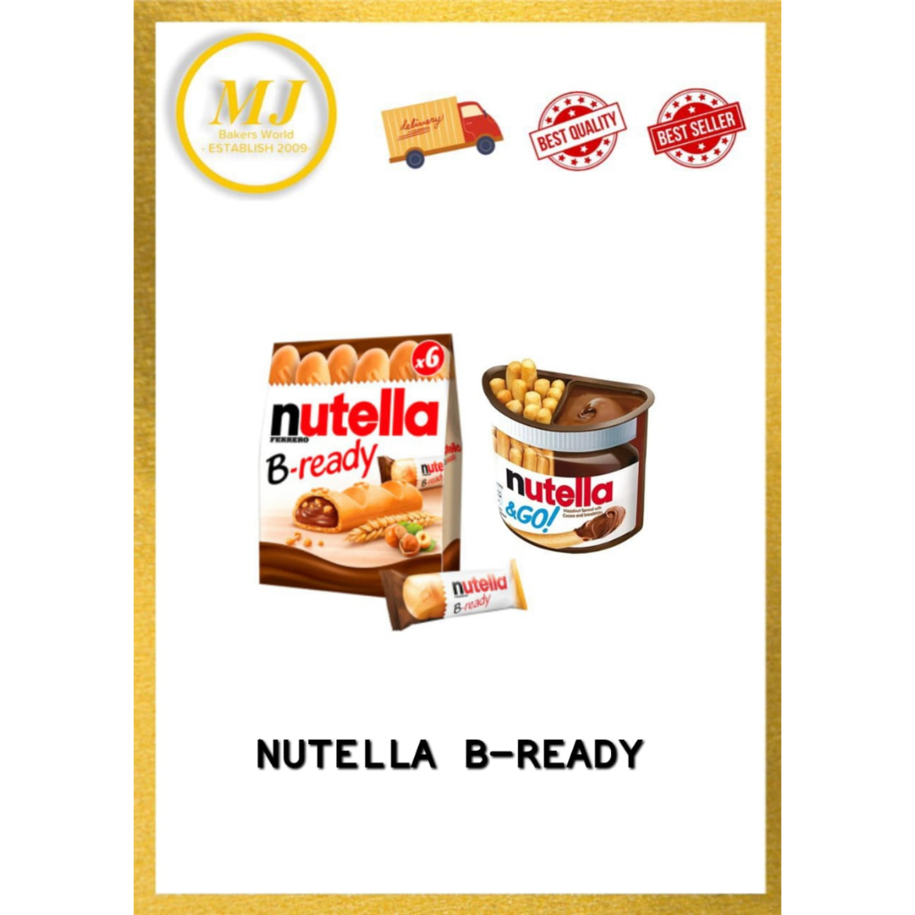 NUTELLA B-READY/&GO 132G/52G/22G | Shopee Malaysia