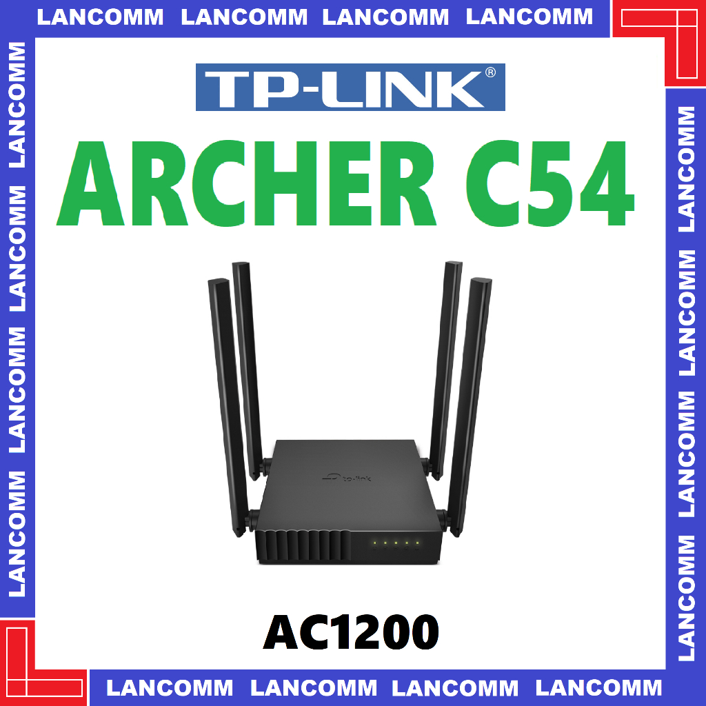 TP-LINK Archer C54 AC1200 Dual Band Wi-Fi Router | Shopee Malaysia
