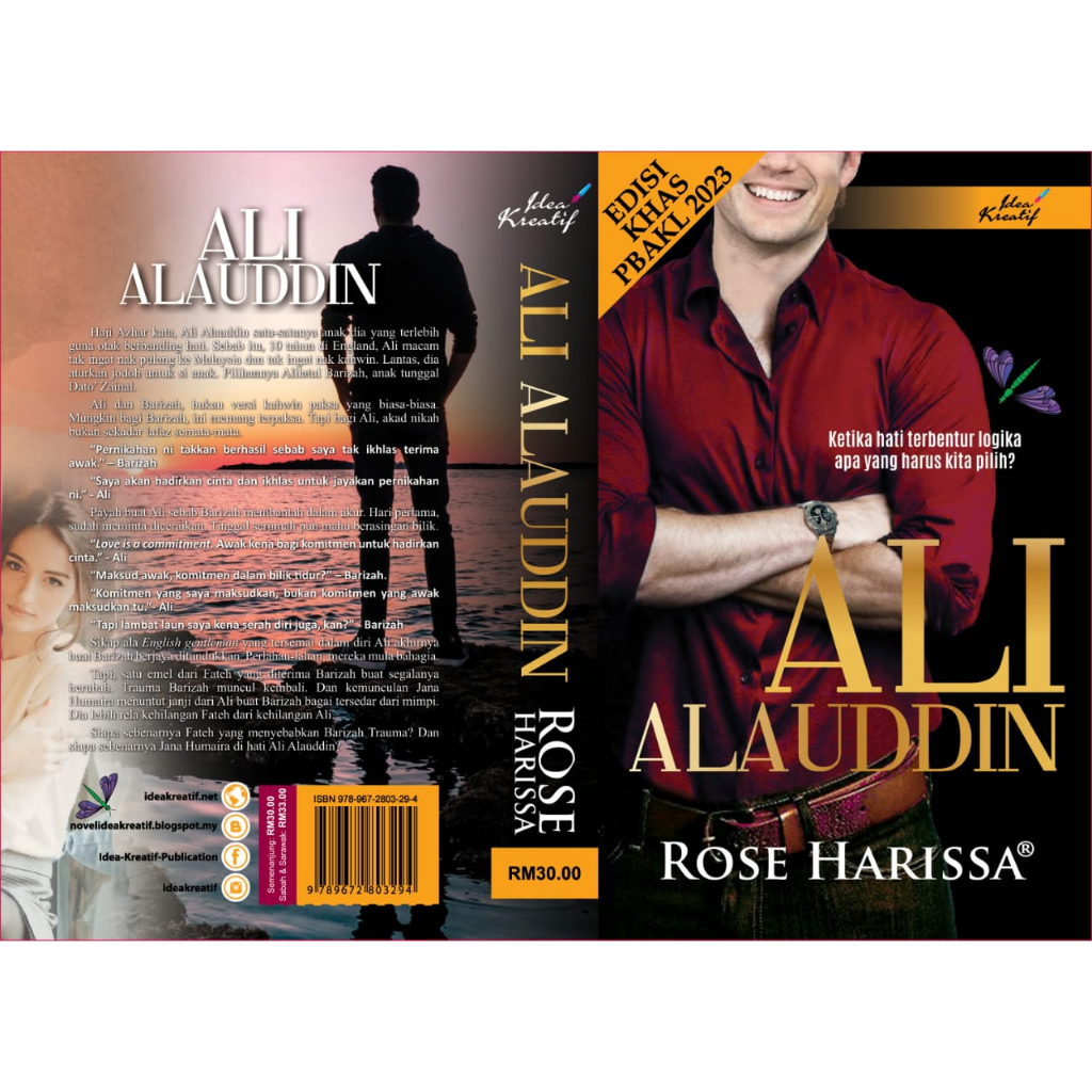 🔥🔥 STOK TERSEDIA 🔥🔥 LIMITED EDITION 📙 ALI ALAUDDIN BY ROSE HARISSA - NOVEL TERBITAN IDEA KREATIF ...