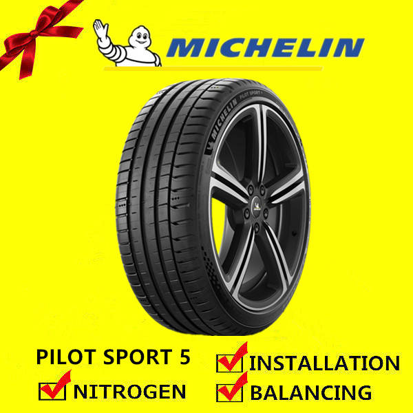 Michelin Pilot Sport 5 PS5 tyre tayar tire (with installation) 235/45R19 | Shopee Malaysia