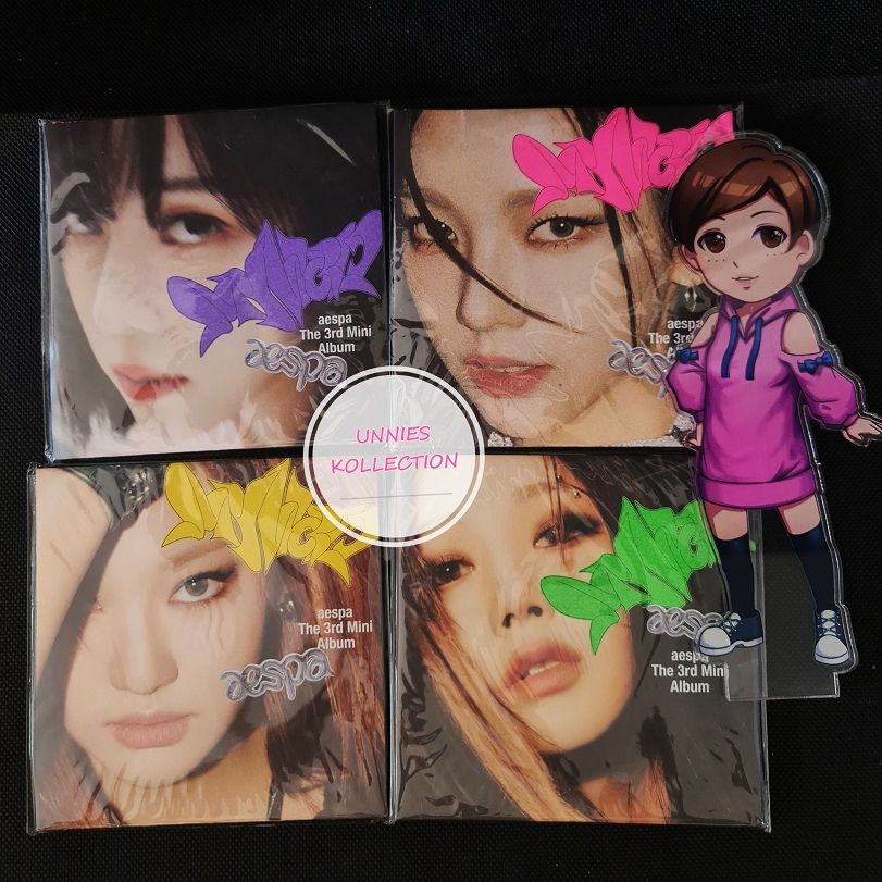 🔥promo🔥 Aespa The 3rd Mini Album [my World] Shopee Malaysia