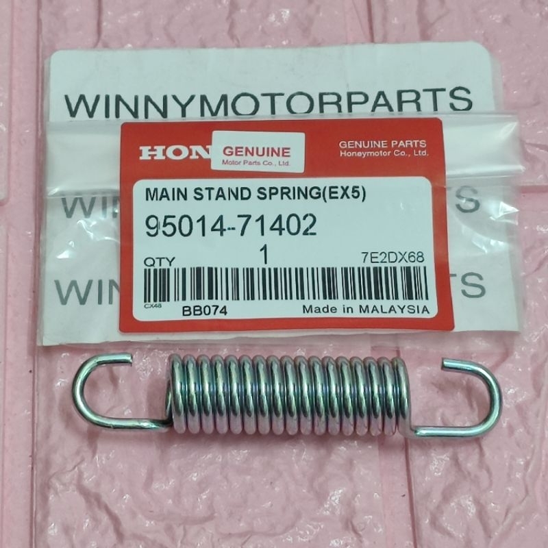 HONDA C70 GBO EX5HP EX5 DREAM MAIN STAND DOUBLE STAND SPRING ORIGINAL THAI HONDA WINNYMOTORPARTS ...