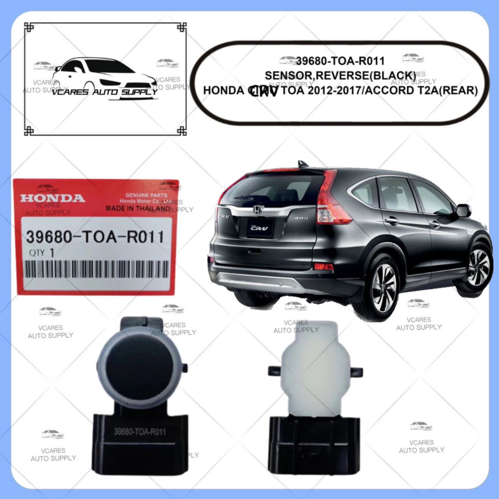 39680-TOA-R011 Honda Crv Toa 2012-2017 Honda Accord T2A (REAR) Reverse Sensor Parking Sensor PDC ...