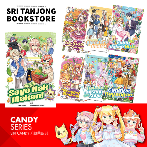 [ST] COMIC/KOMIK : SIRI CANDY SERIES G01 - G45 + ULANG KE-10 + BUKU ...