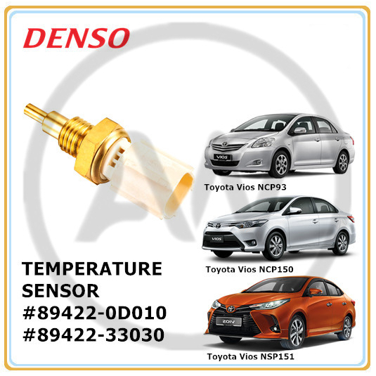 DENSO Toyota Vios NCP93 NCP150 NSP151 2007-2022 Water Coolant ...