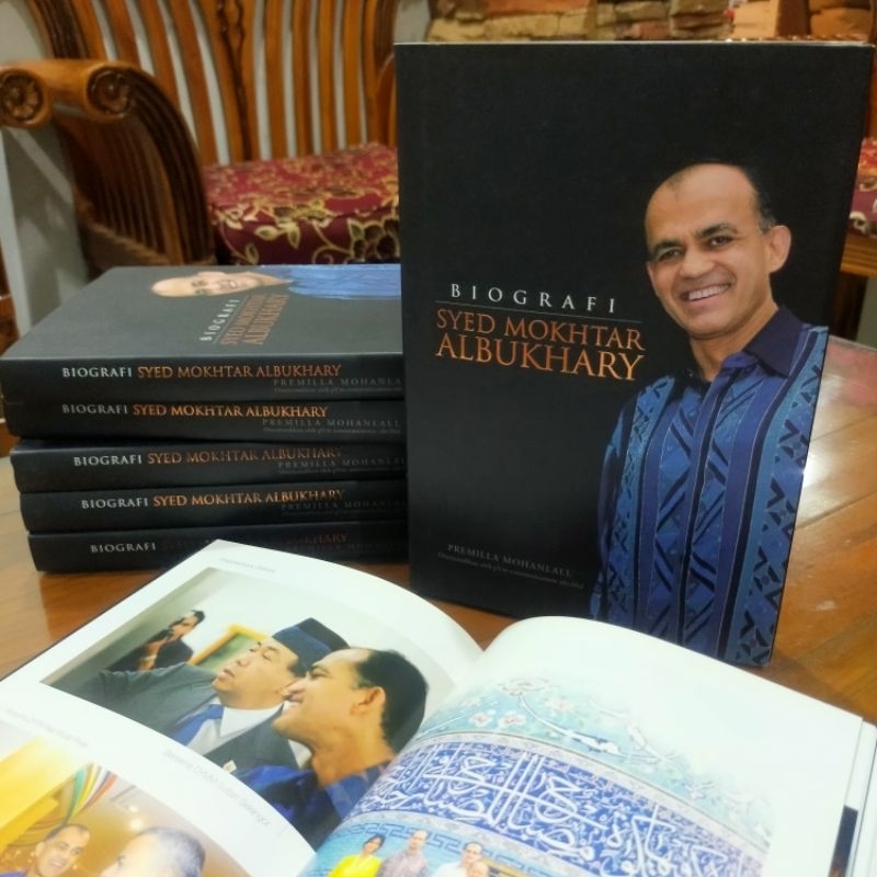 [Hard cover/BM/Warna] BIOGRAFI SYED MOKHTAR AL BUKHARY | Shopee Malaysia