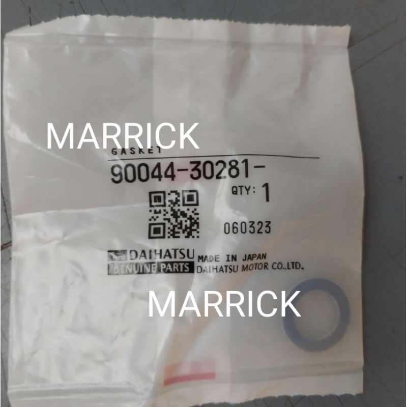Drain Nut Gasket 90044-30281 Genuine Daihatsu Japan | Shopee Malaysia