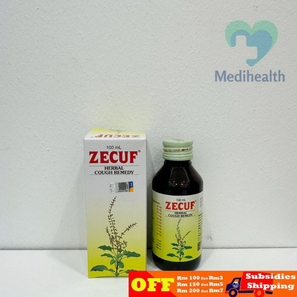 ZECUF Herbal Cough Remedy (100ML) | Shopee Malaysia