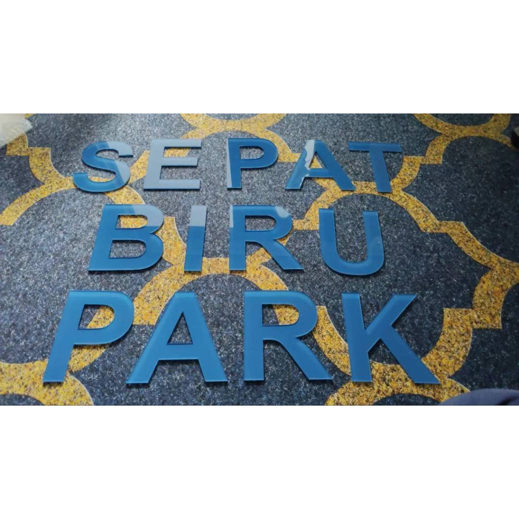 Acrylic Wording | Alphabet 3D Acrylic Shinning Letter | Shopee Malaysia