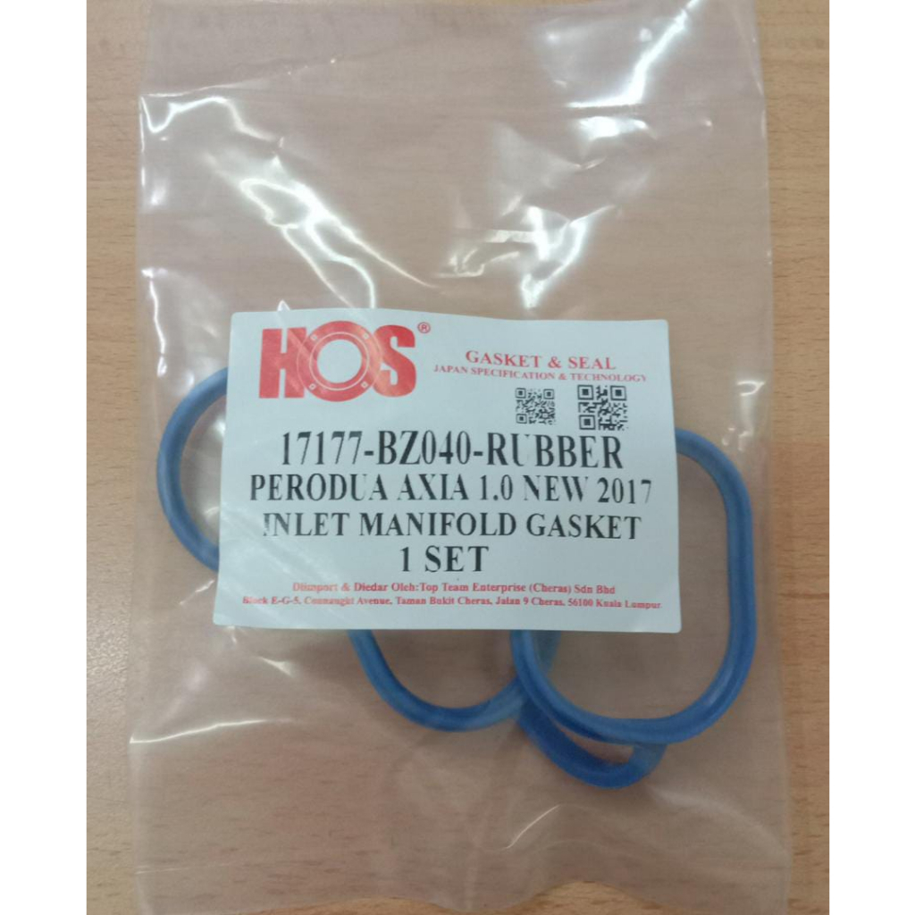 PERODUA AXIA 1.0 NEW 2017 [ 17177-BZ040-RUBBER ] [ INLET MANIFOLD ...