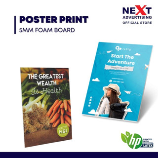 A0/A1/A2/A3 Poster Printing with Board | 5mm Foamboard | Shopee Malaysia
