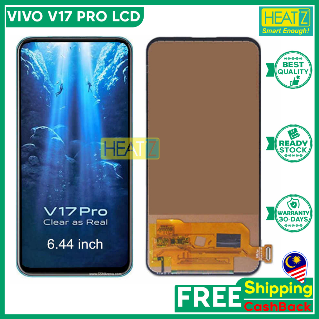 VIVO V17 PRO 1909 PD1931F_EX 1910 V17PRO TFT OLED LCD WITH TOUCH SCREEN ...