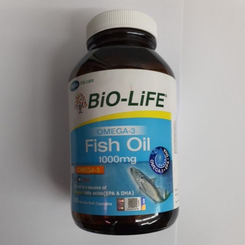 Bio-Life Omega Fish Oil 1000mg 200s (Expiry Date:12/2025) | Shopee Malaysia
