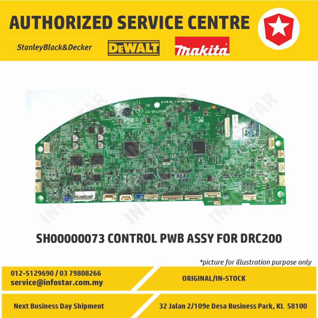 ORIGINAL MAKITA CONTROL PWB ASSY (SH00000073) FOR ROBOTIC CLEANER ...