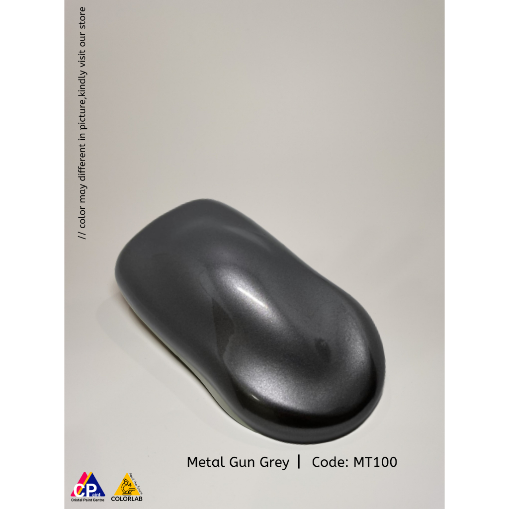 Metal Gun Grey- MT100 2K Car Paint / Metal Gun Grey Cat Bancuh Kereta ...