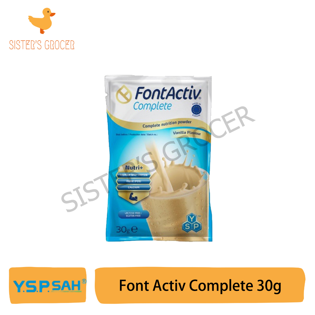 Font Activ Complete/Diabest 30g (Trial Pack) | Shopee Malaysia