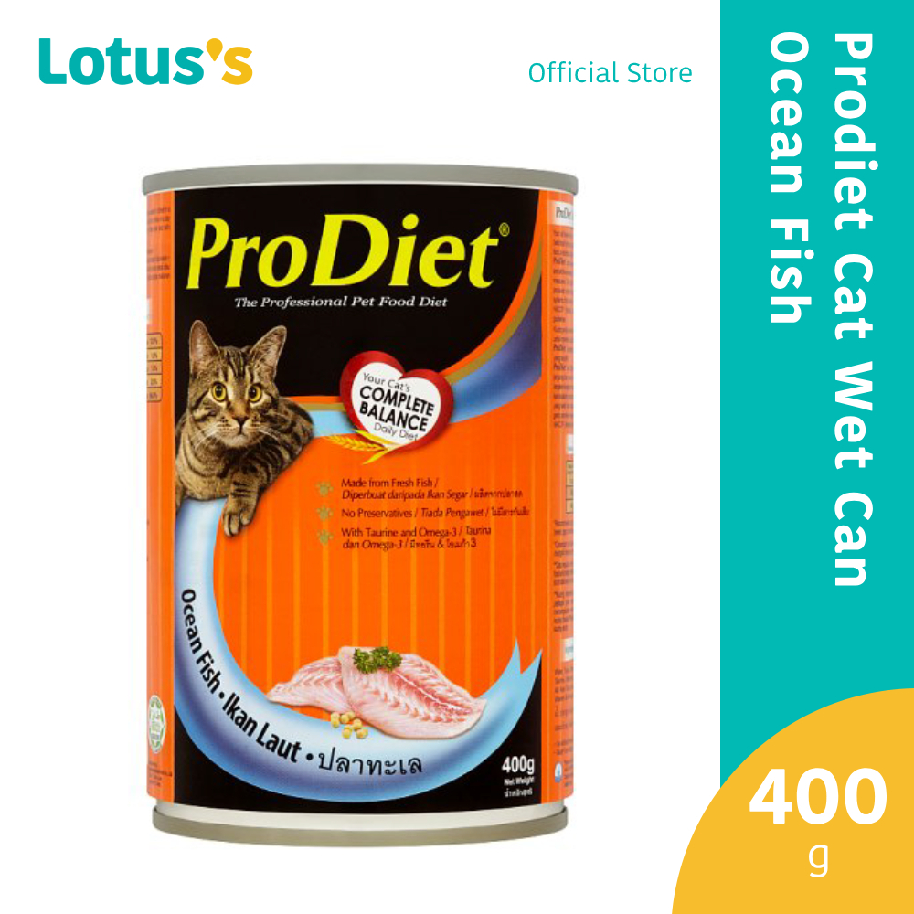Prodiet Cat Wet Can Ocean Fish 400G | Shopee Malaysia