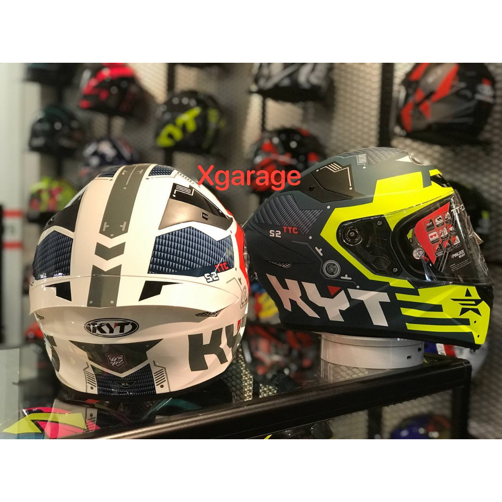 🔥Helmet KYT FUSELAGE TT Course🔥Full Face Helmet Bajet #Semangat Xgarage ...