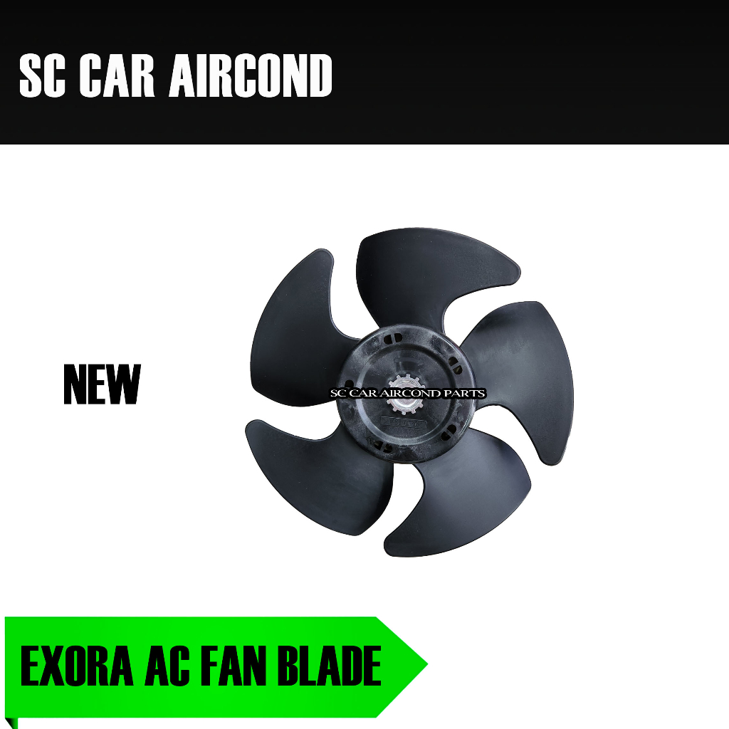 PROTON EXORA PATCO SYSTEM NEW AIRCOND FAN BLADE (CAR AC) | Shopee Malaysia
