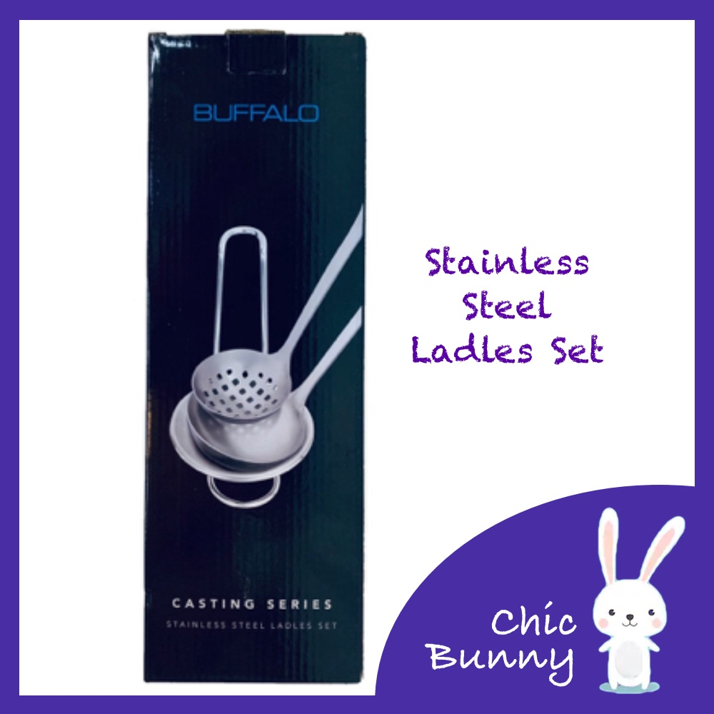 Buffalo Casting Series Stainless Steel Ladles Set (3 Pcs) | Shopee Malaysia