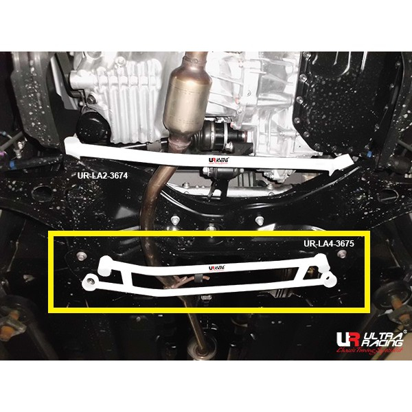 ULTRA RACING BAR ** PERODUA BEZZA FRONT LOWER BAR UR-LA4-3675 ULTRA ...