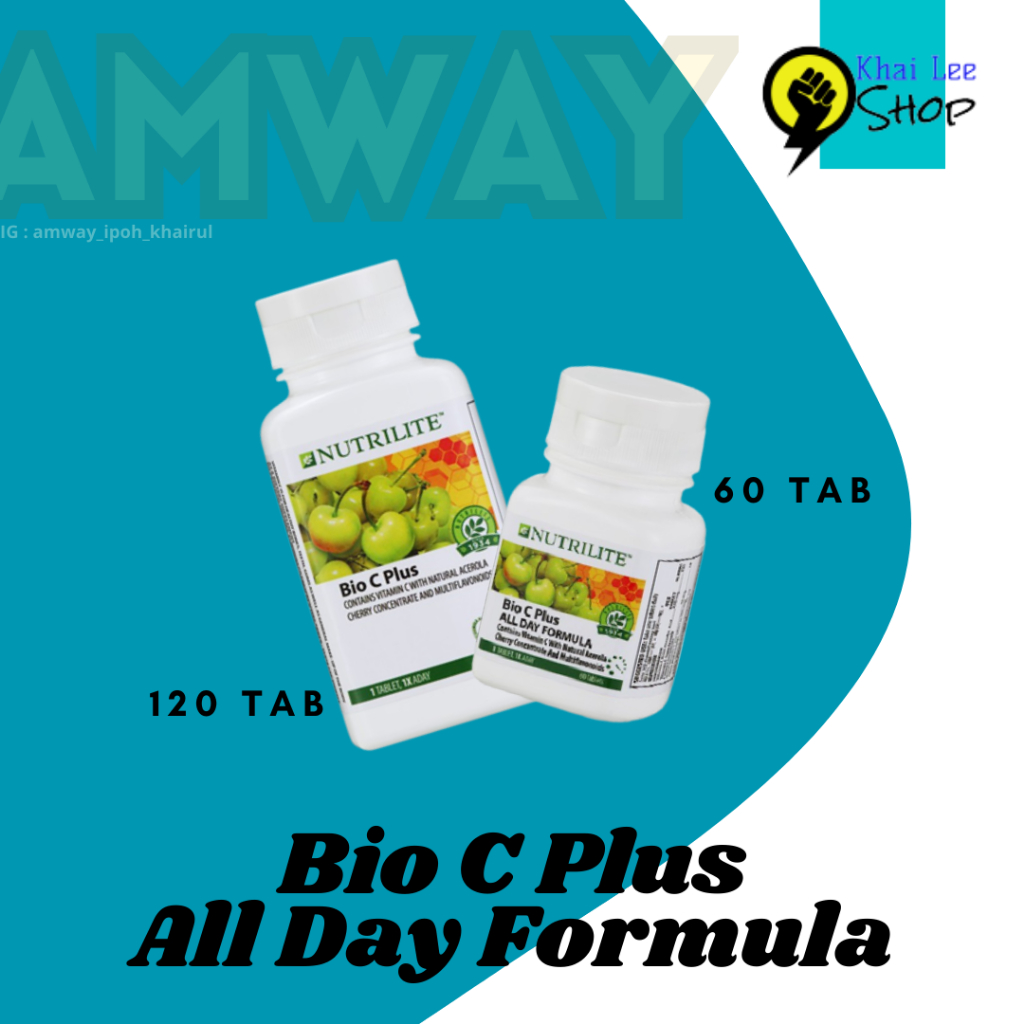 BIO C PLUS ALL DAY FORMULA (60tab/120tab) - Ready Stock | Shopee Malaysia