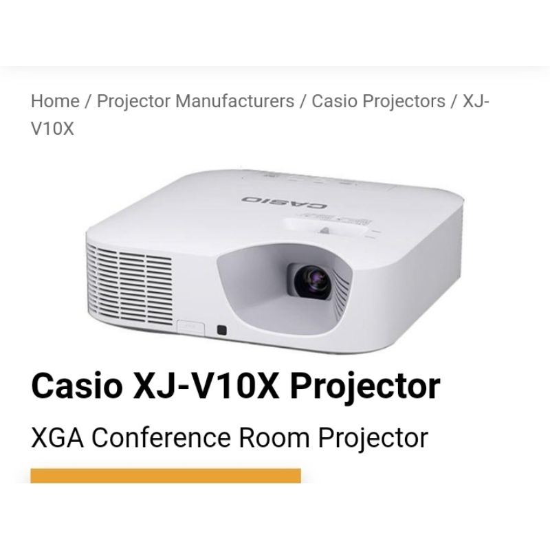 Casio LED projector XJ-V10X Original 2nd hand masih berbaki 18000/20000 jam hayat. baru kan ...