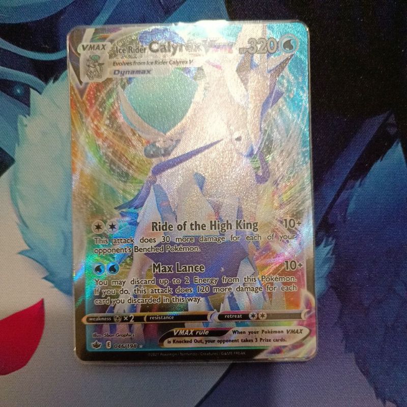Ice Rider Calyrex Vmax (PTCG ENGLISH) | Shopee Malaysia
