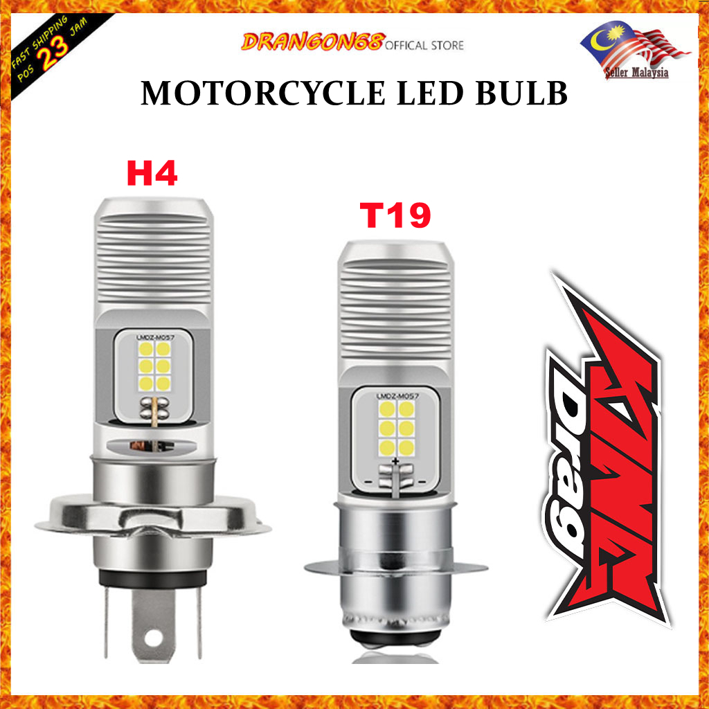 HID LED HEAD LAMP BULB LC135 / EX5/ DASH V1/ WAVE / SRL110 - T19 H4 hot ...