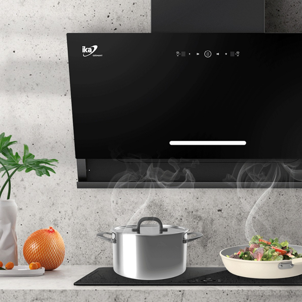 [IKA] IKA-VOLCANO Slanted Kitchen Cooker Hood Smart Clean (1650 m3/h ...