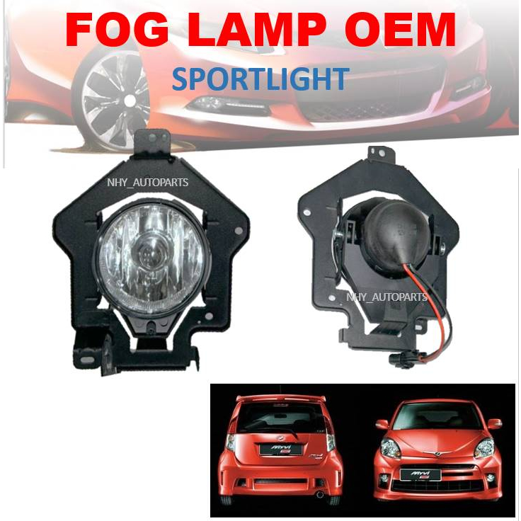 Perodua Myvi 2007 SE SE1 Fog Lamp Fog Light Sport Light Bumper Lamp ...