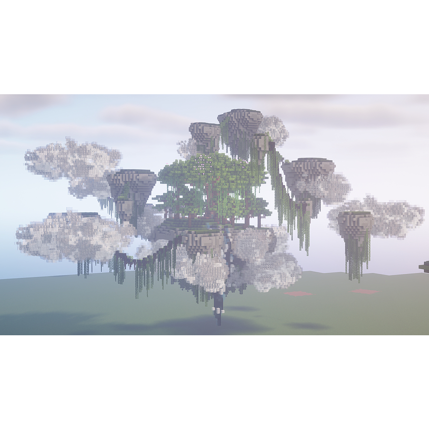TREE LOBBY - SPAWN/LOBBY // PVP // SKYBLOCK [MINECRAFT MAP] | Shopee Malaysia