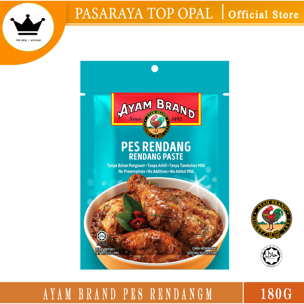 Ayam Brand Pes Rendang / Rendang Paste 180G | Shopee Malaysia