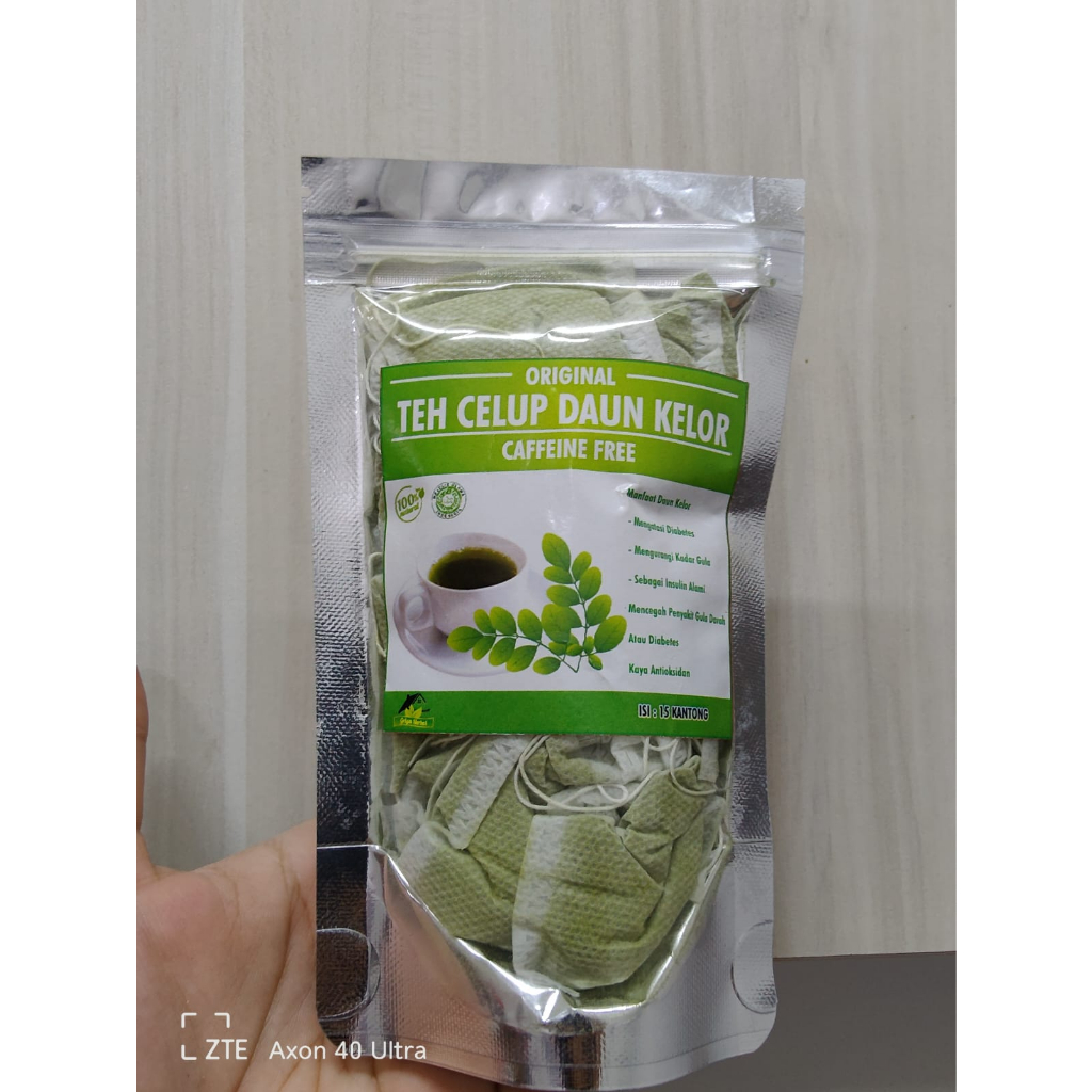 Ready Teh Moringa Tea Bags MR Moringa Oleifera Tanpa Gula Anti Oksidan ...