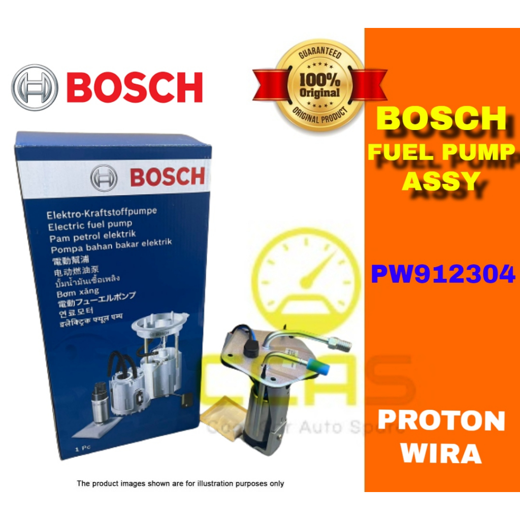 (100% ORIGINAL) FUEL PUMP BOSCH ASSY PROTON WIRA FUEL PUMP DENSO F 01R ...