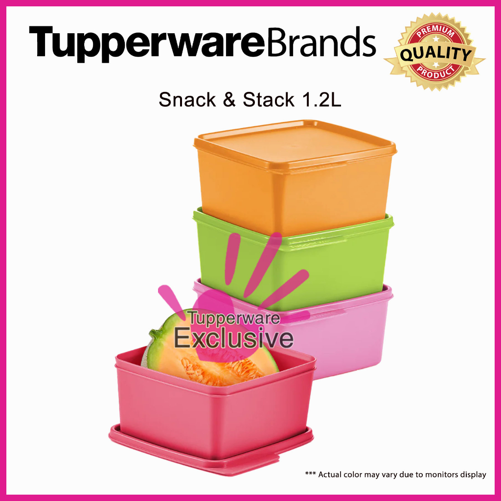 Snack N Stack 1.2L Tupperware Original Snack & Stack 1.2L Cosy Nest ...