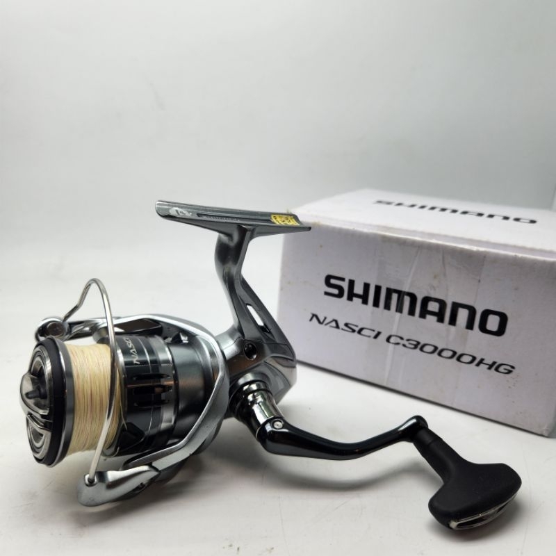 Shimano Nasci C3000HG USED ( PAKAI 3 KALI . TIP TOP) | Shopee Malaysia