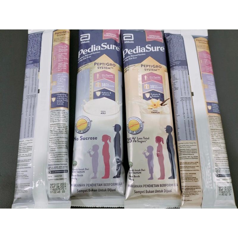 pediasure sachet 48.9g (vanilla / asli) | Shopee Malaysia