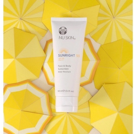Nuskin Nu Skin SUNRIGHT 50 SPF 50 PA+++ 晒特丽50防晒指数50 PA +++ (100ml) | Shopee Malaysia
