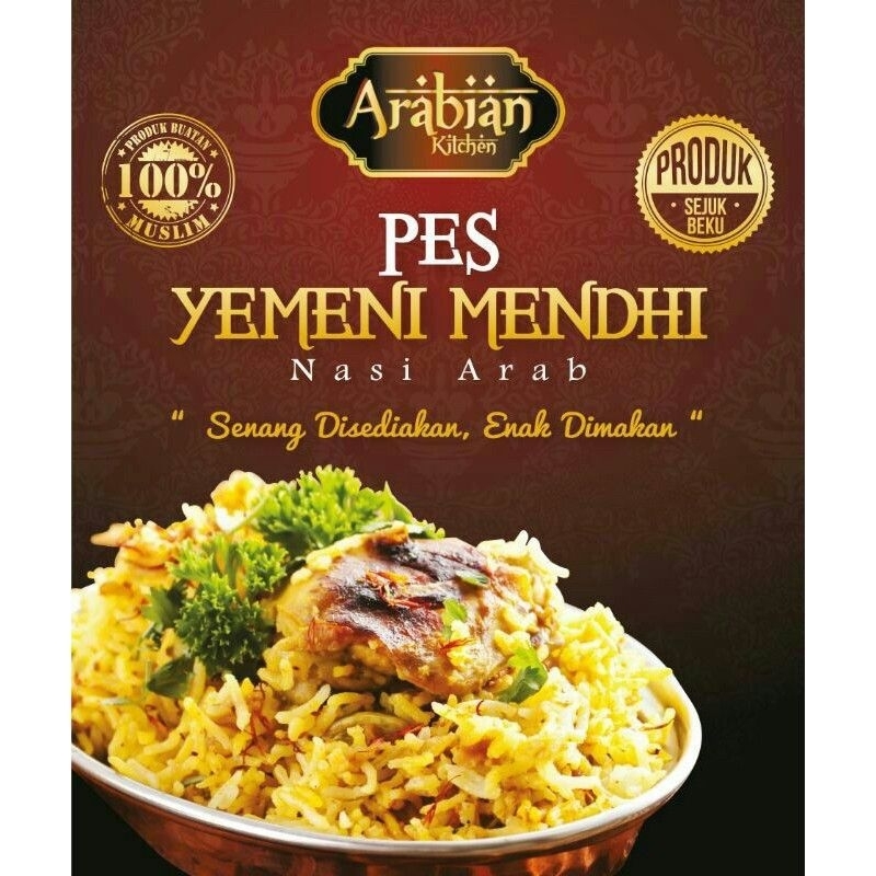 BERAS + PES NASI ARAB YEMENI MENDHI ARABIAN KITCHEN (Exp : 2026 ...