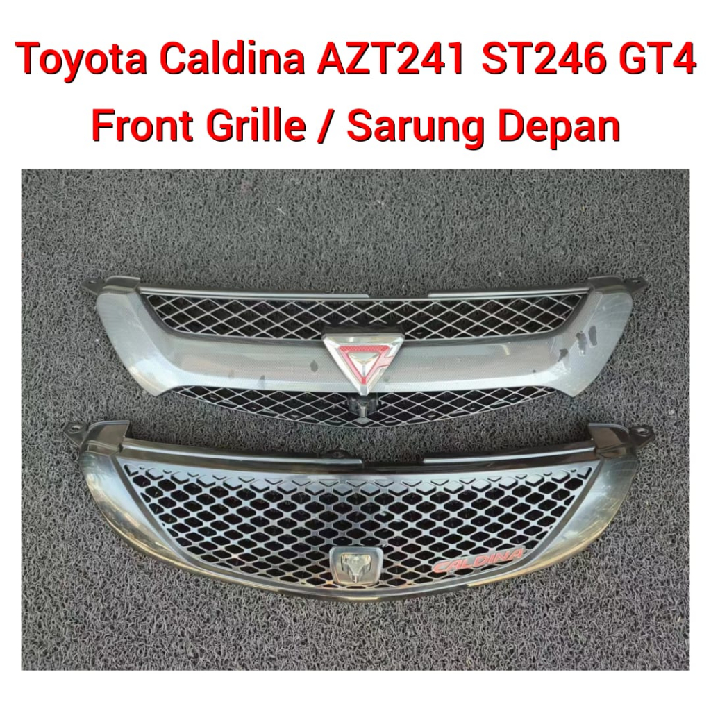Toyota Caldina AZT241 ST246 GT4 Front Grille With Camera / Grill Guard ...
