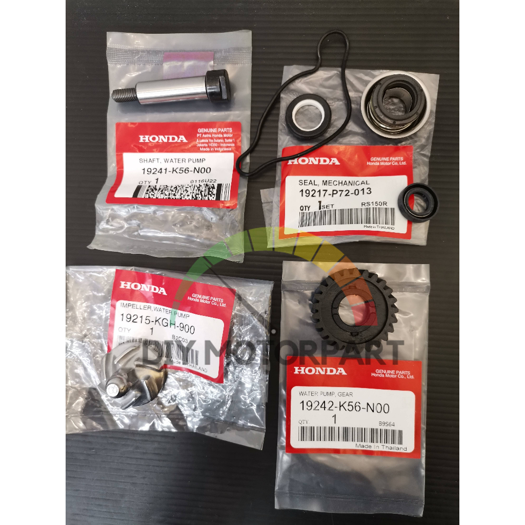 Honda Original RS150R RS150 V1 V2 RSX REPSOL Water Pump Set complete ...