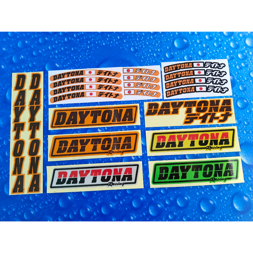 DAYTONA Sticker Decal Motor&Car DAYTONA Sticker Printing&Cutting ...